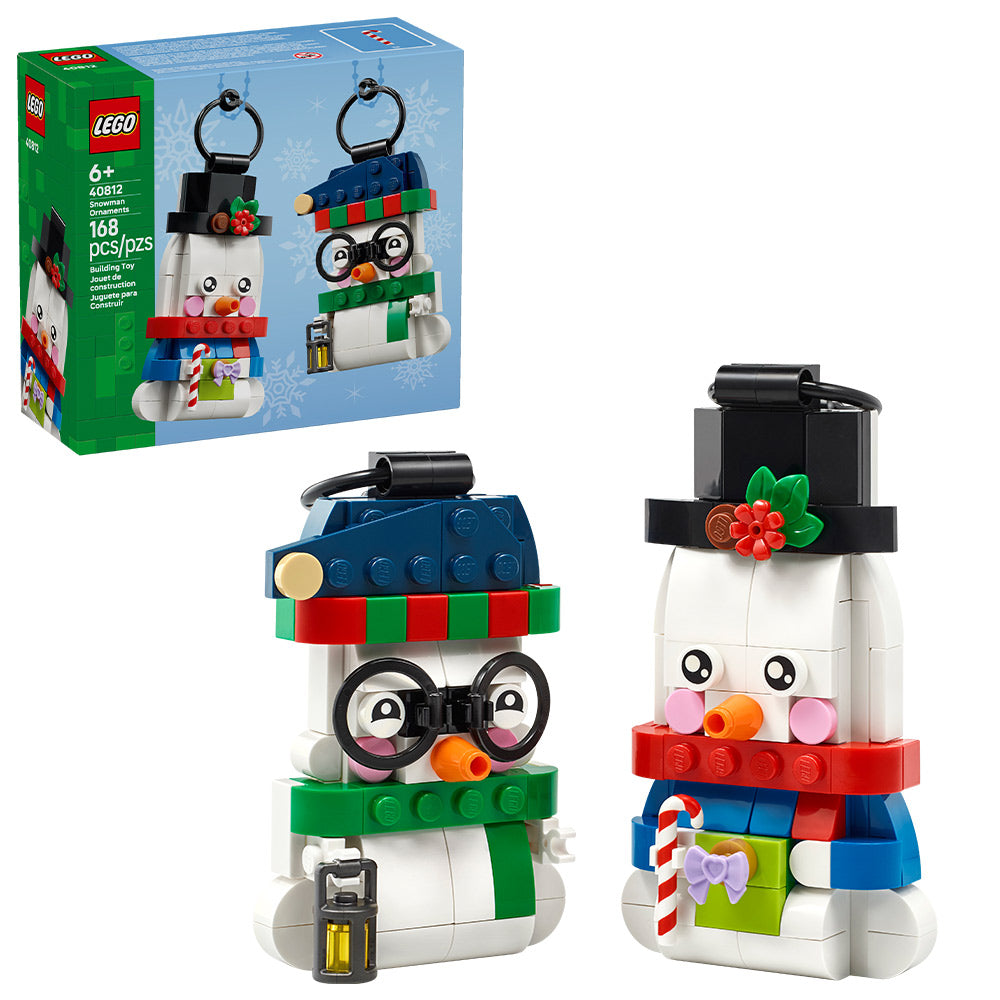 Adornos de Muñecos de Nieve — LEGO Chile