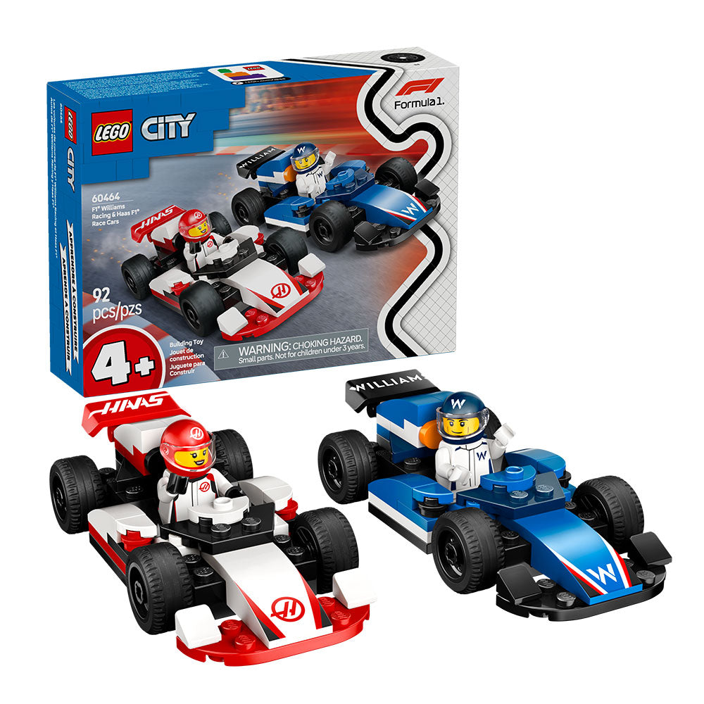 Autos de F1® Williams Racing y Haas F1® — LEGO Chile